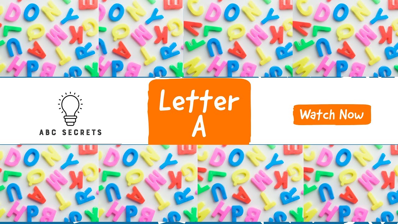 READY for Kindergarten Series - Alphabets - Day 1- Letter A - YouTube