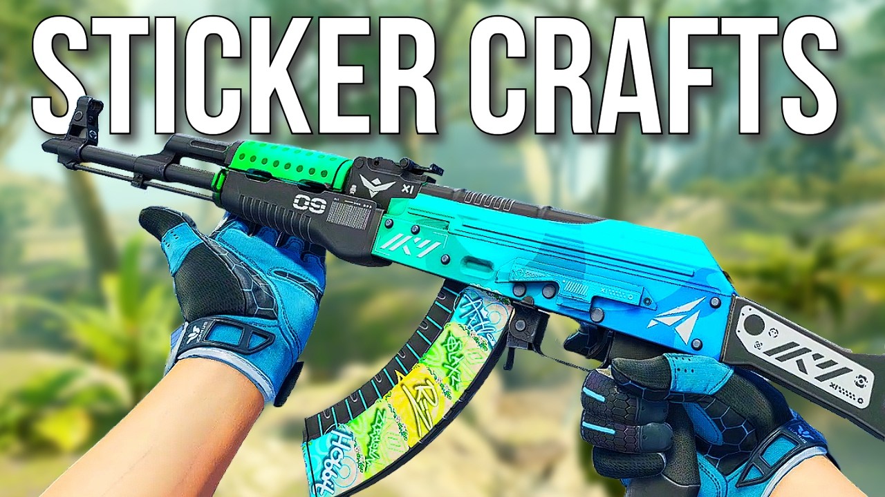 BEST CS2 Sticker Crafts of 2024 for AK / AWP / DEAGLE / M4 / USP ...