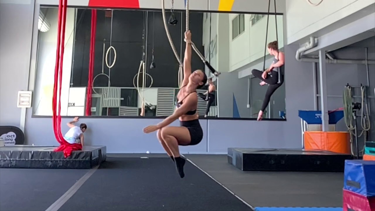 Dance Trapeze Training 2019 - YouTube
