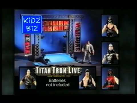 WWF Titantron Live UK TV toy advert - YouTube