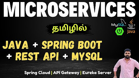 Microservices - Java spring boot - YouTube