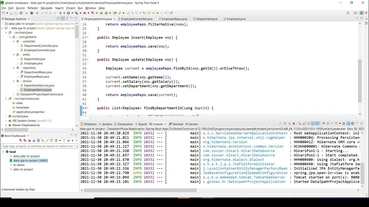 07 5 Spring Data JPA Master Details - YouTube