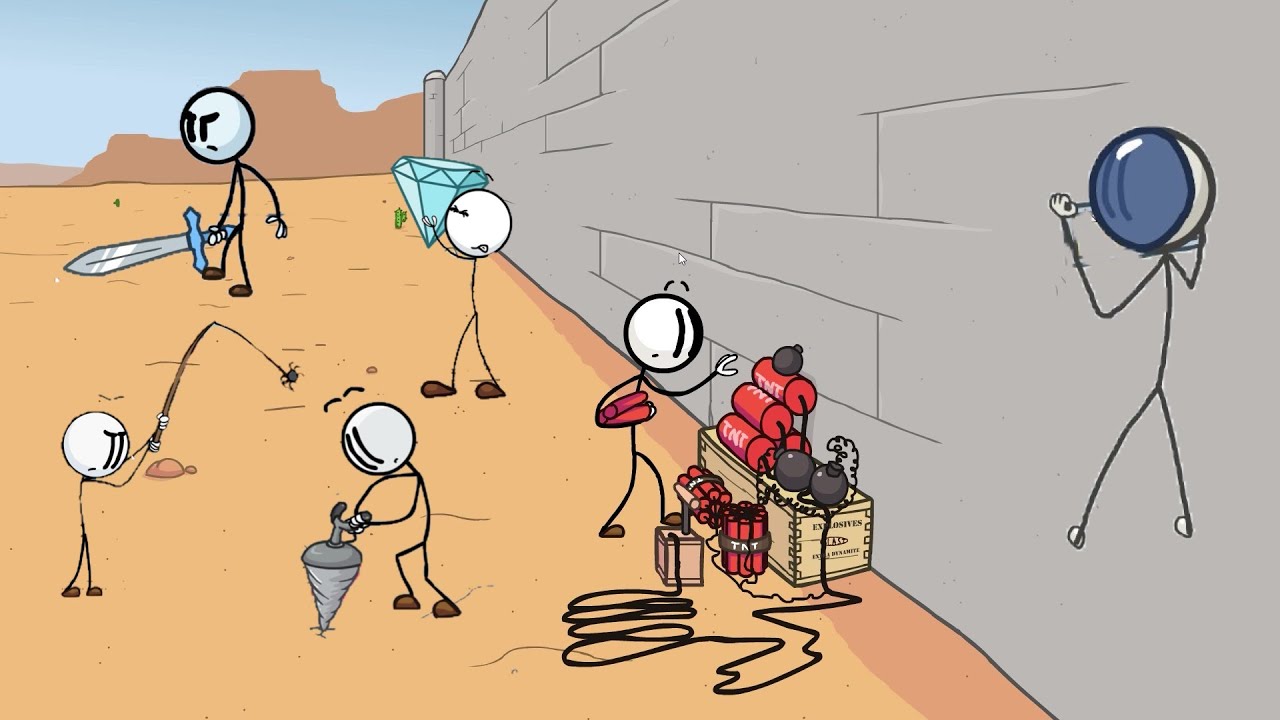 Henry Stickman Episodes 1-6 FULL GAMEPLAY (The Henry Stickman ...