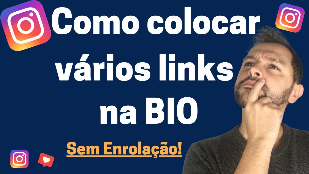 Como colocar vários links na bio do instagram! Profissional! - YouTube