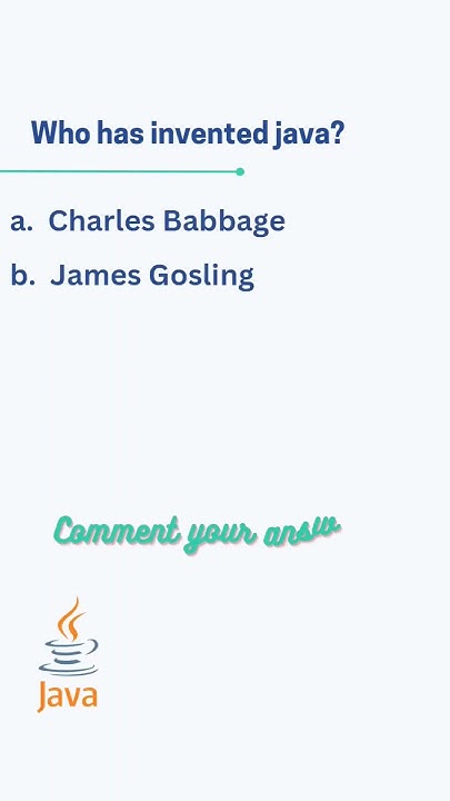 Who invented java - YouTube