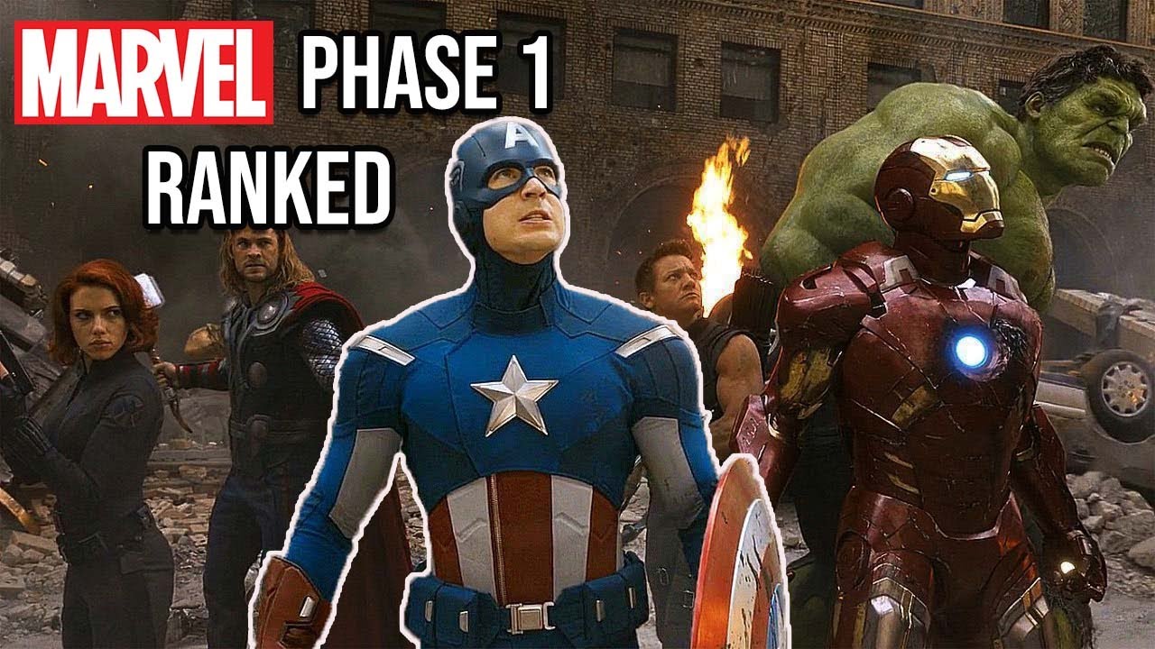 MCU Phase One Films Ranked! - YouTube