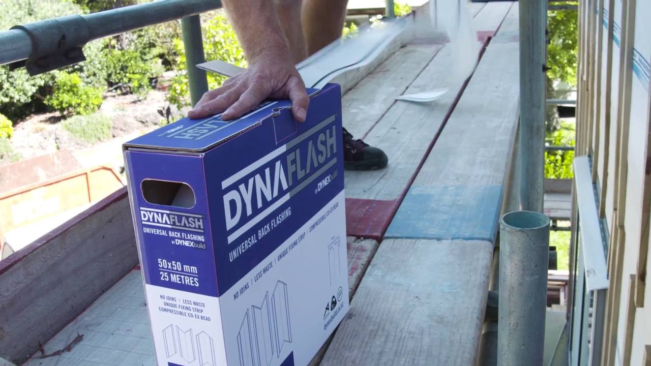 DynaFlash Universal Back Flashing - YouTube