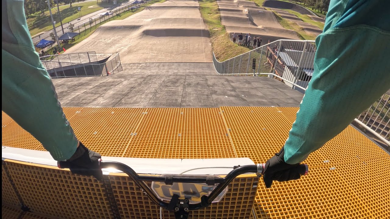 MacArthur BMX Track GoPro POV - YouTube