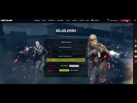 Point Blank ID ve Şifre sorunu