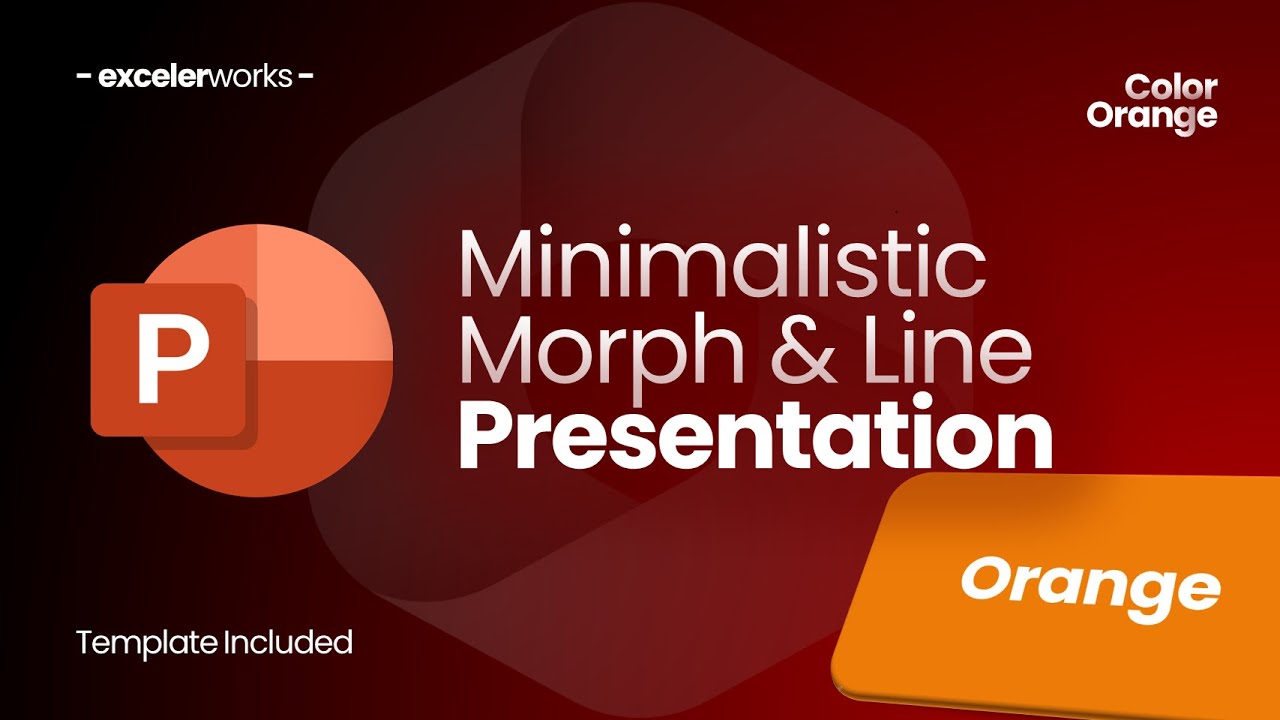 PowerPoint Presentation Orange Tutorial - YouTube