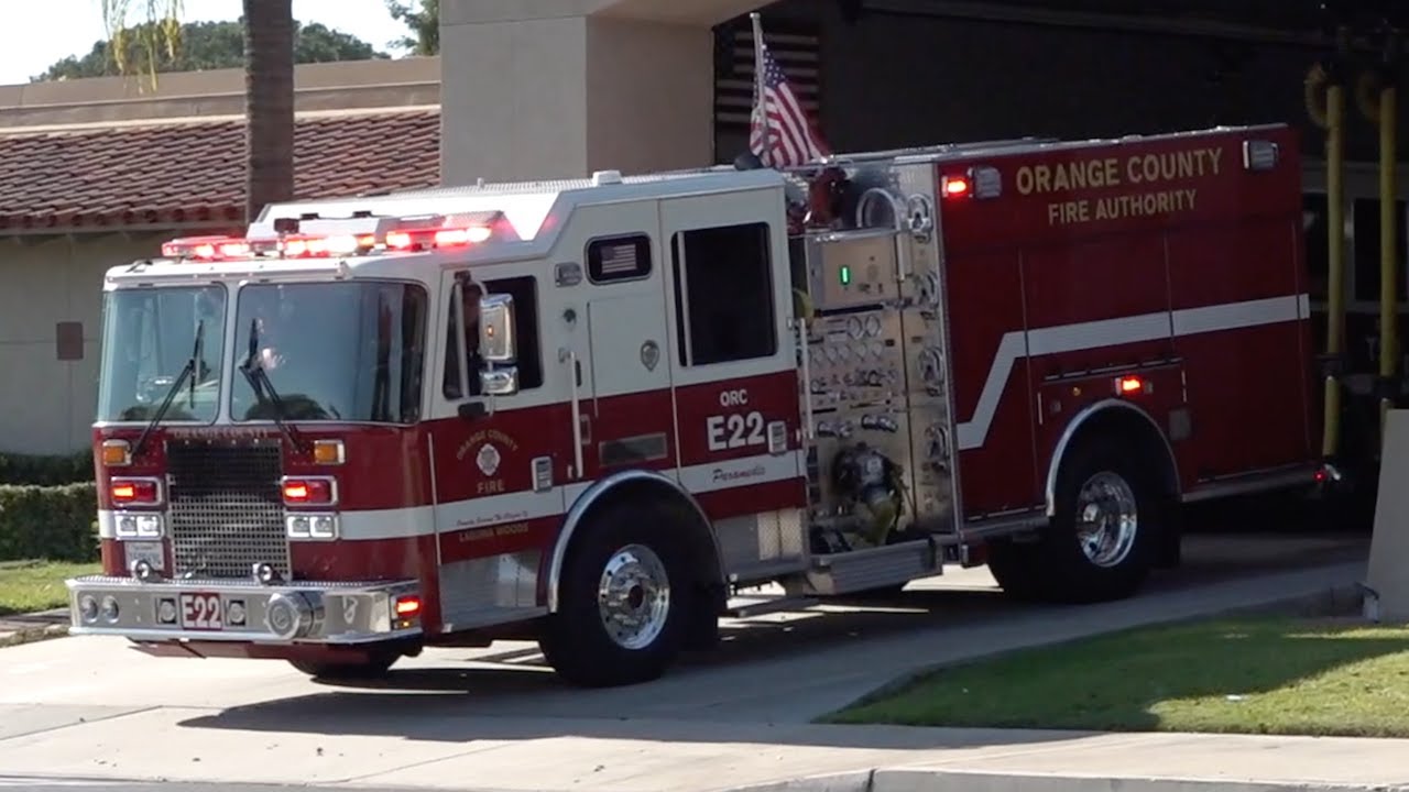 Orange County Fire Responding (Station 22) - YouTube