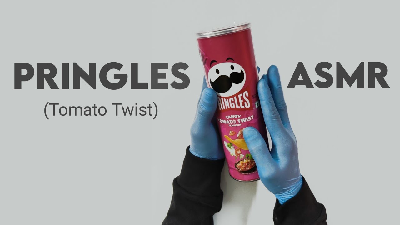 Pringles (Unboxing and eating) | Tangy Tomato Twist | ASMR - YouTube