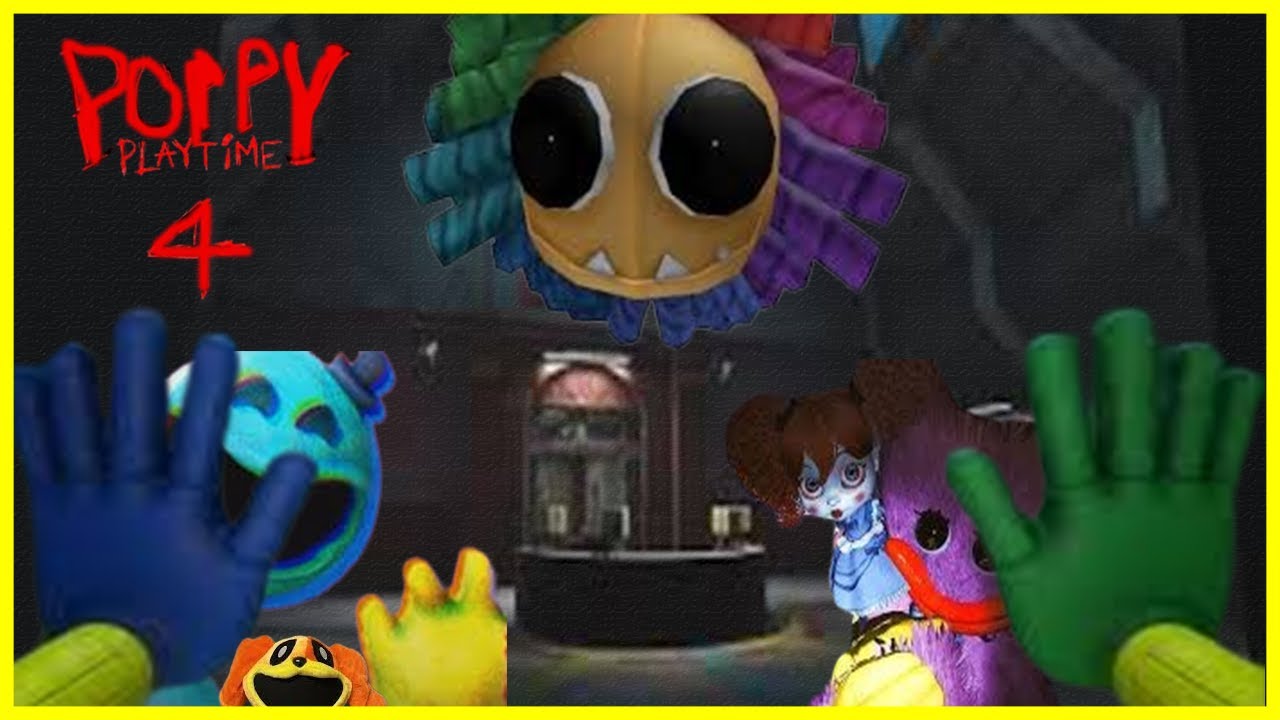 Escaping The Prison In Poppy Playtime Chapter 4 Part 1 - YouTube