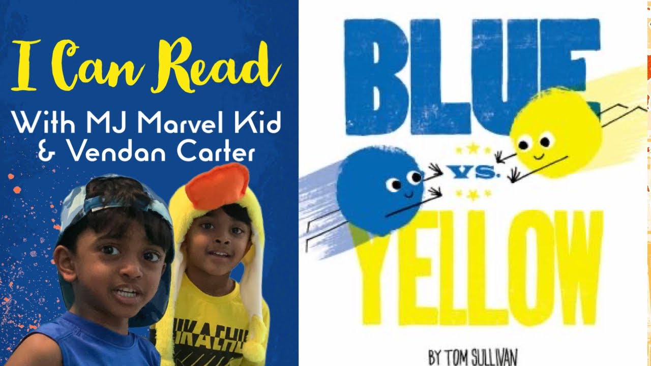 BLUE vs. YELLOW - Animated Kids Read Aloud Book #icanread - YouTube