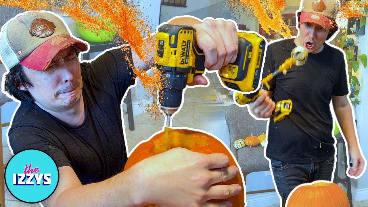 Carving Pumpkins with Power Tools: DOES IT WORK - YouTube