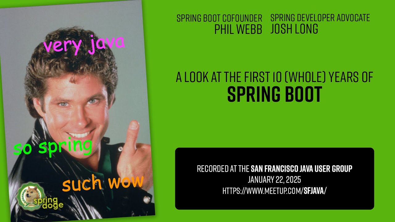 Spring Boot co-creator Phil Webb and its biggest fan Josh Long look at ...