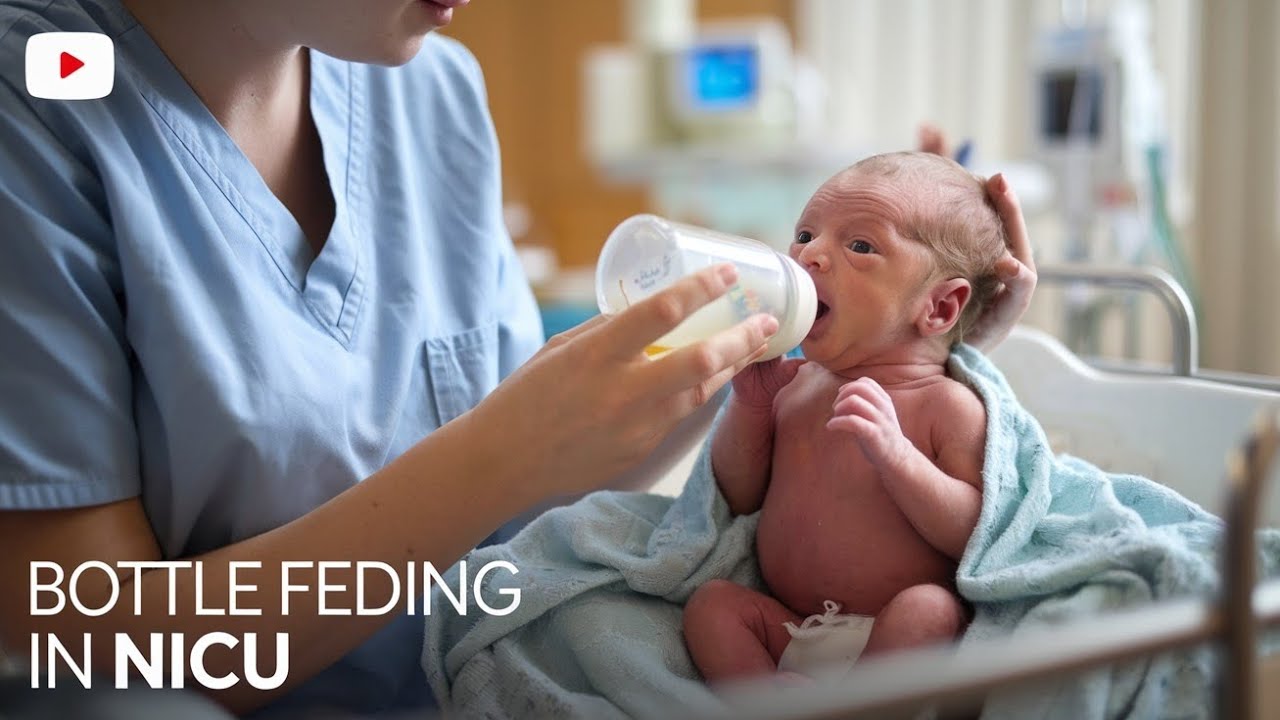 Newborn Feeding Guide: Bottle Feeding in NICU (Educational) - YouTube