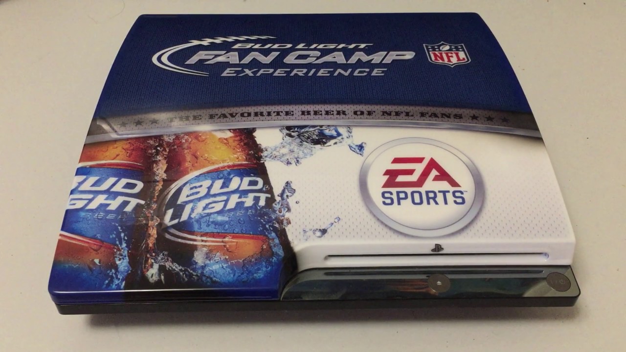 Rare PS3: Bud Light Fan Camp Playstation 3 - YouTube