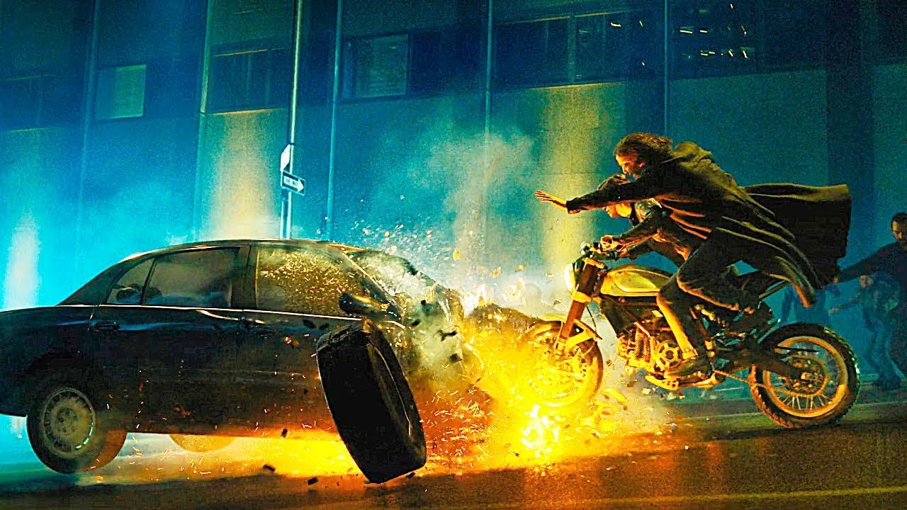 The Matrix Resurrections / Bike Chase Scene | Movie CLIP 4K - YouTube