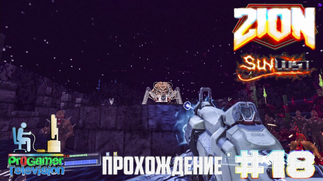 Doom 2016 mod for classic Doom: Zion HD - Wad Sunlust - Прохождение ...