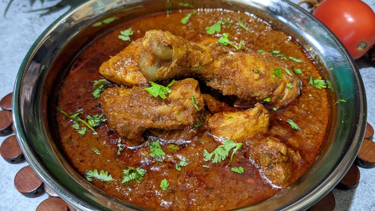 Simple Easy and Delicious Maharashtrian Chicken Masala Curry | Chicken ...