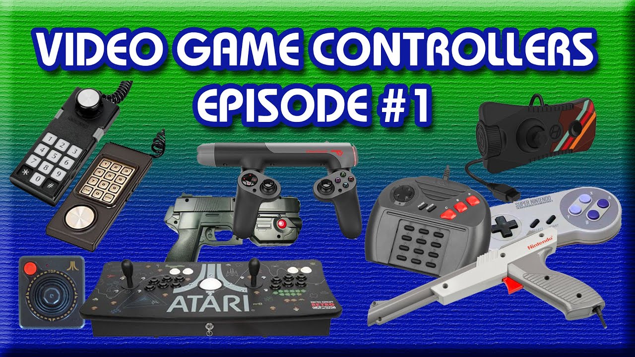 Video Game Controllers Ep.1 - Unique Controllers and Oddities - YouTube