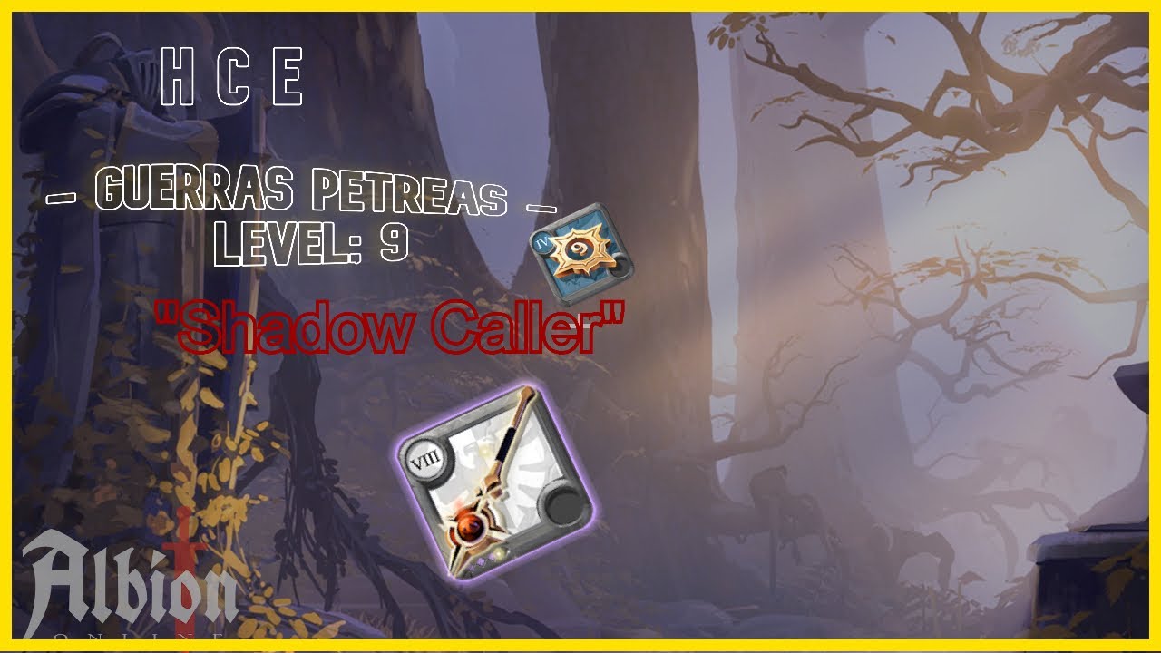 💰HCE | Guerras pétreas Lvl 9 | Shadow Caller Pov - 🔥 Albion Online.🔥 ...