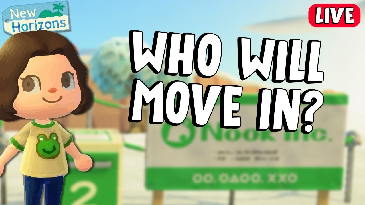 🔴Unlocking First 3 Villager Plots! • Animal Crossing New Horizons Live ...