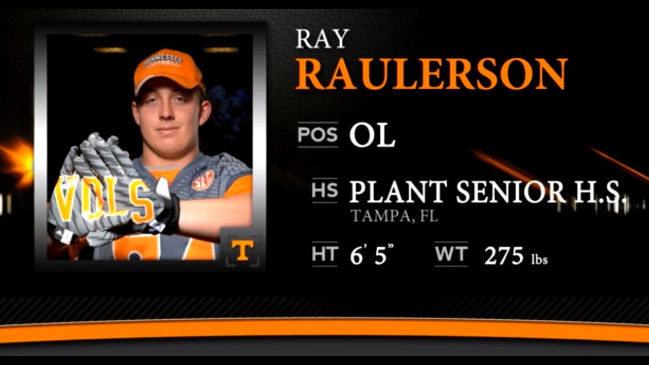 Ray Raulerson Highlights - #VolsNSD14 - YouTube