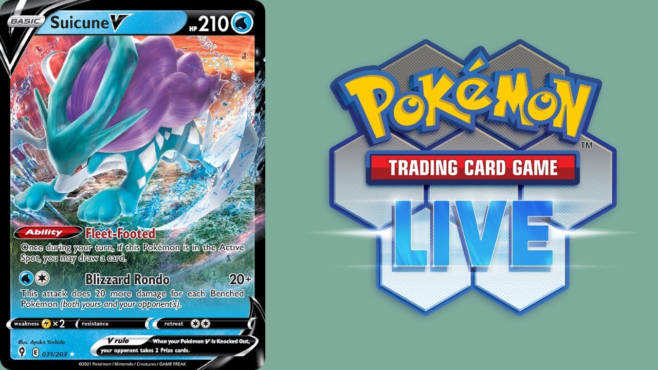 How to Upgrade the Free Suicune V Deck in 2023 on Pokemon TCG Live ...