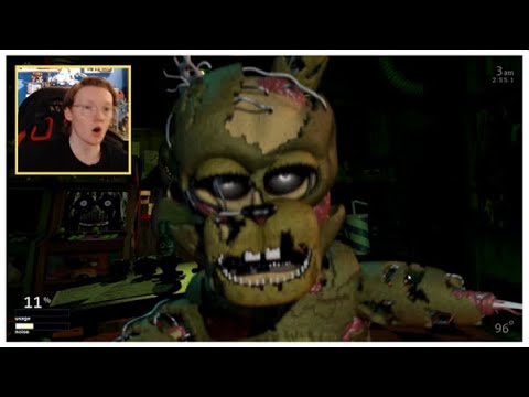 Springtrapped! - FNAF Ultimate Custom Night - YouTube