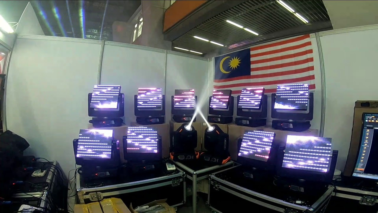 JUN PRO LED Magic Panel ~ LED moving screen ~ LED Moving Head ~ stage ...