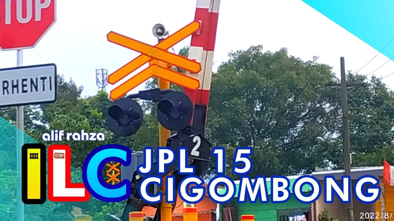 JPL 15 • Cigombong | Indonesia Level Crossing 2022 - YouTube