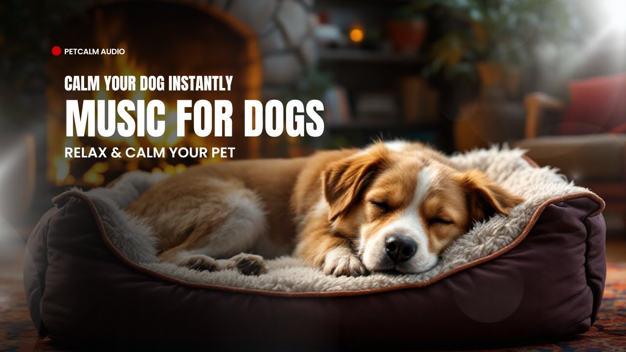 Relaxing & Calm Music For Dogs perfect for reducing anxiety - YouTube