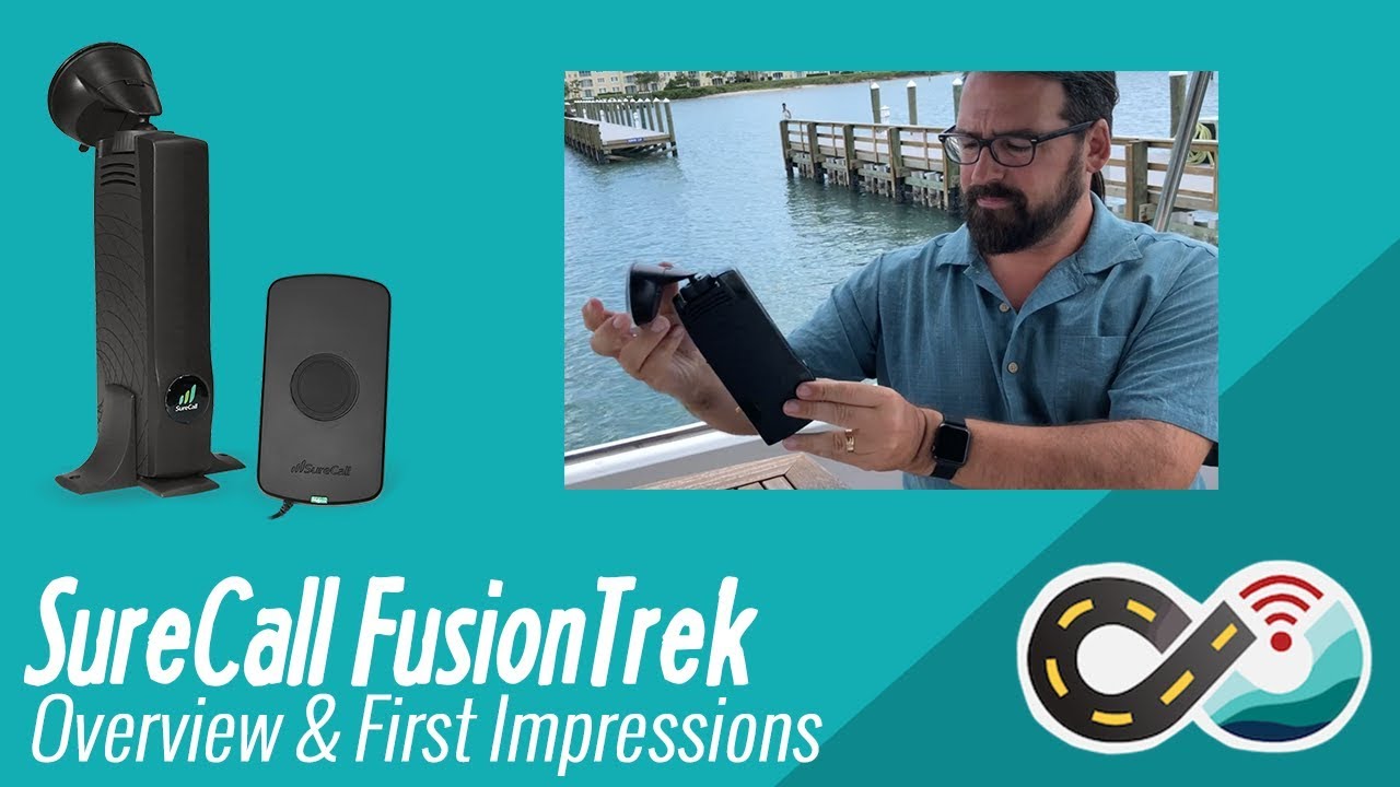 SureCall FusionTrek Vehicle Cellular Booster - Unboxing, Overview ...