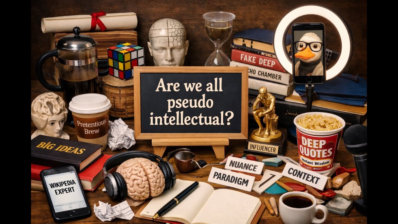 ARE WE ALL PSEUDO INTELLECTUAL? - YouTube