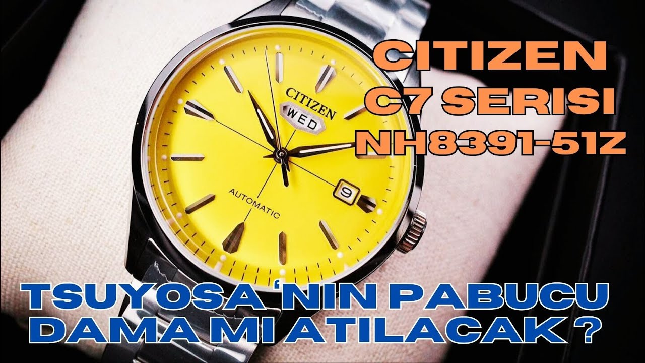 CIZITEN NH8391-51Z ( CYRSTAL SEVEN ) OTOMATİK SAAT İNCELEMESİ #citizen #miyota #automaticwatches ...