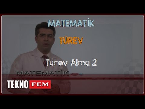 YGS-LYS MATEMATİK - Türev Alma 2