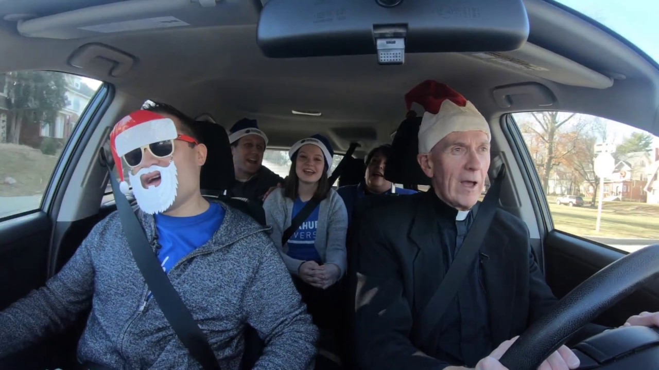 Carpool Karaoke with Fr. Curran - YouTube