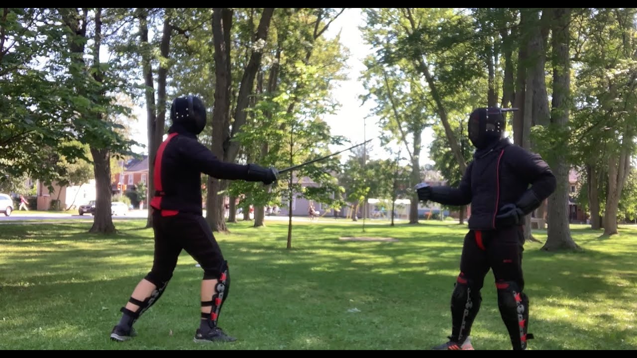 Hema Sabre Sparring Practice - YouTube