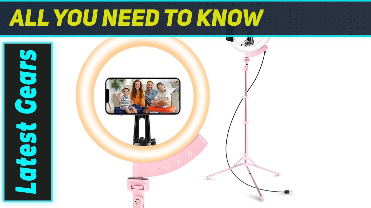 Aureday Ring Light: The Ultimate Selfie Companion - YouTube