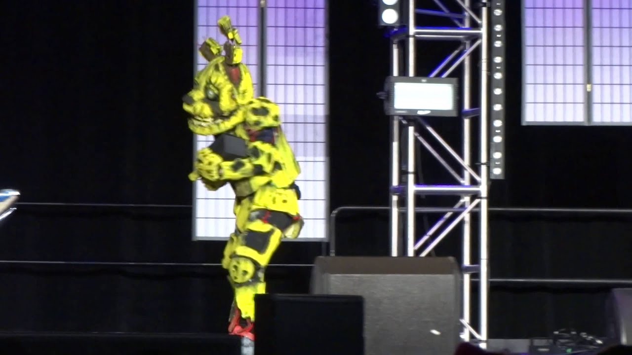 Springtrap Cosplay - YouTube