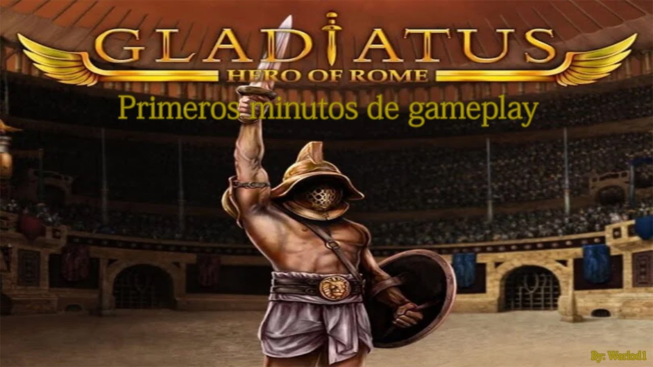 Primeros minutos jugando "Gladiatus" en español - YouTube