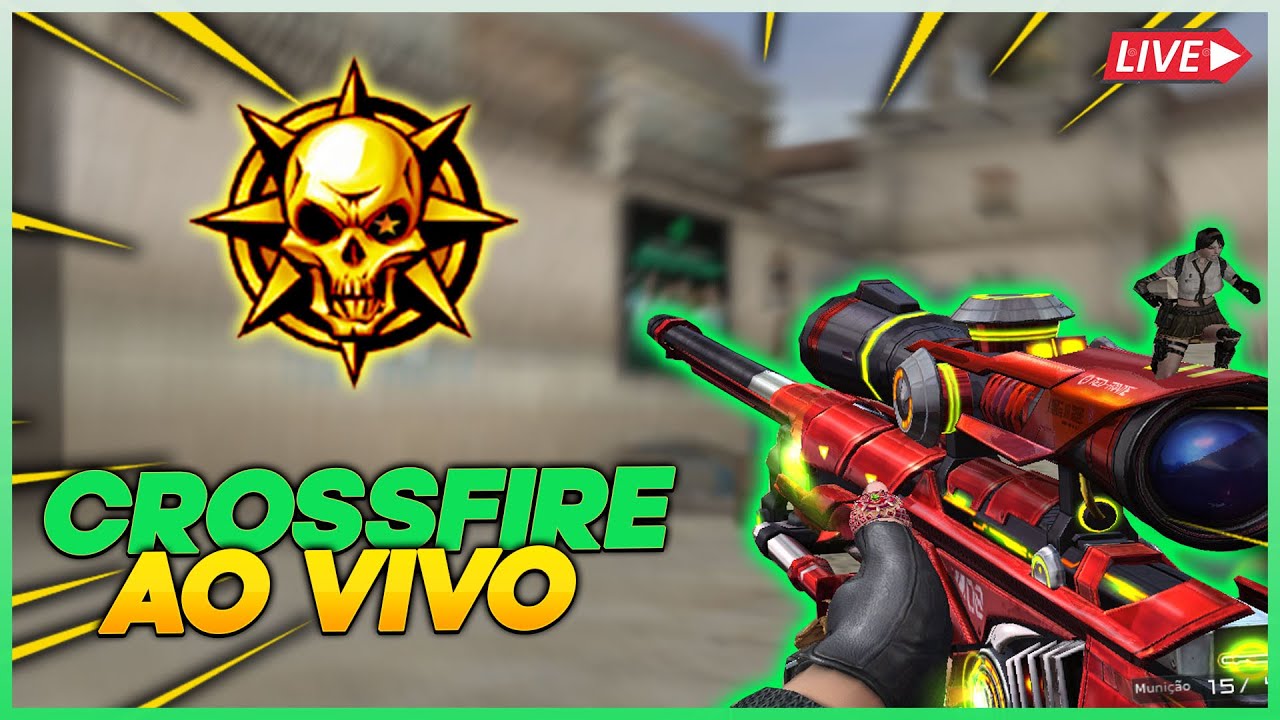 CROSSFIRE! AO VIVO! EM BUSCA DA RANKEADA NA MINHA CONTA NOVA! - YouTube