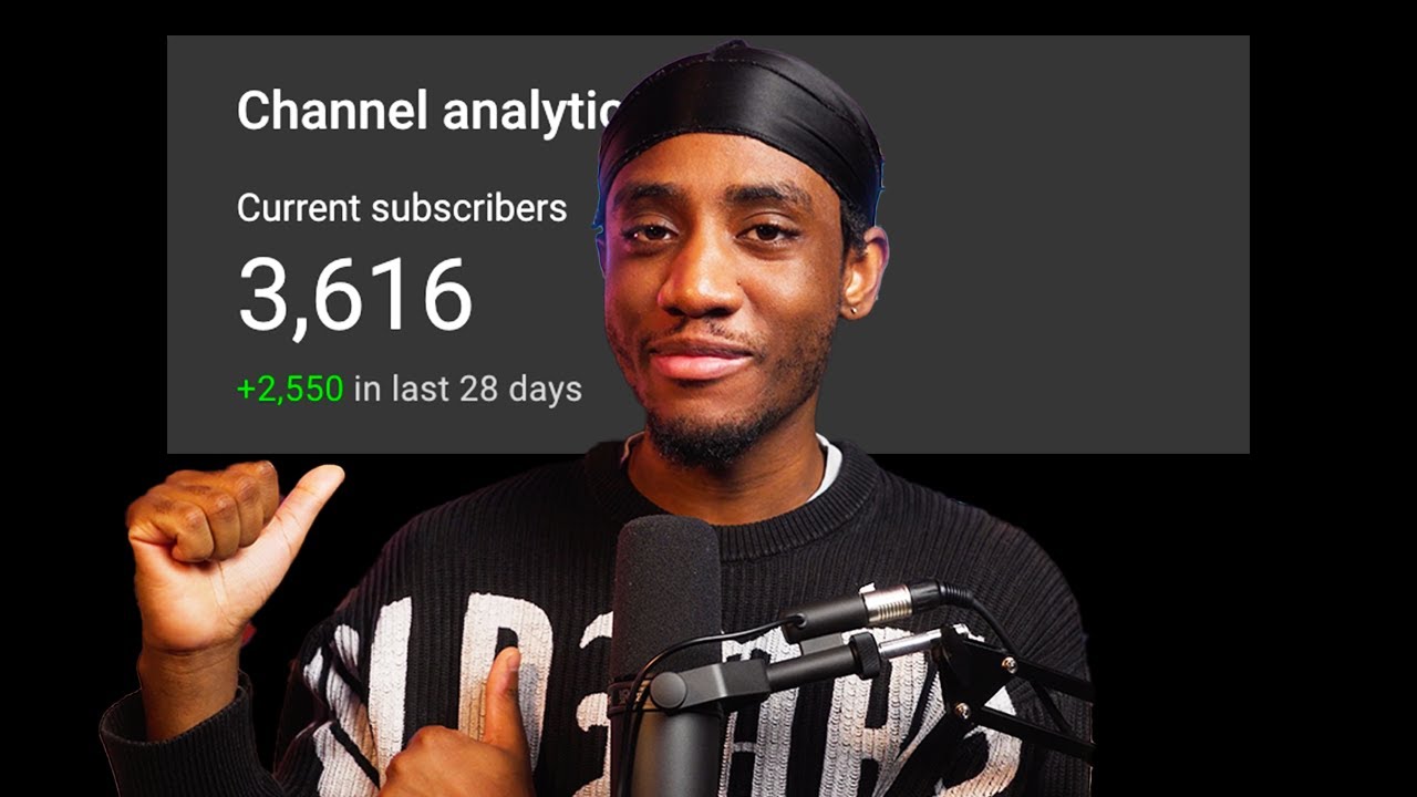 I Finally Hit 3,000 YouTube Subscribers, Here's What I Learnt. - YouTube