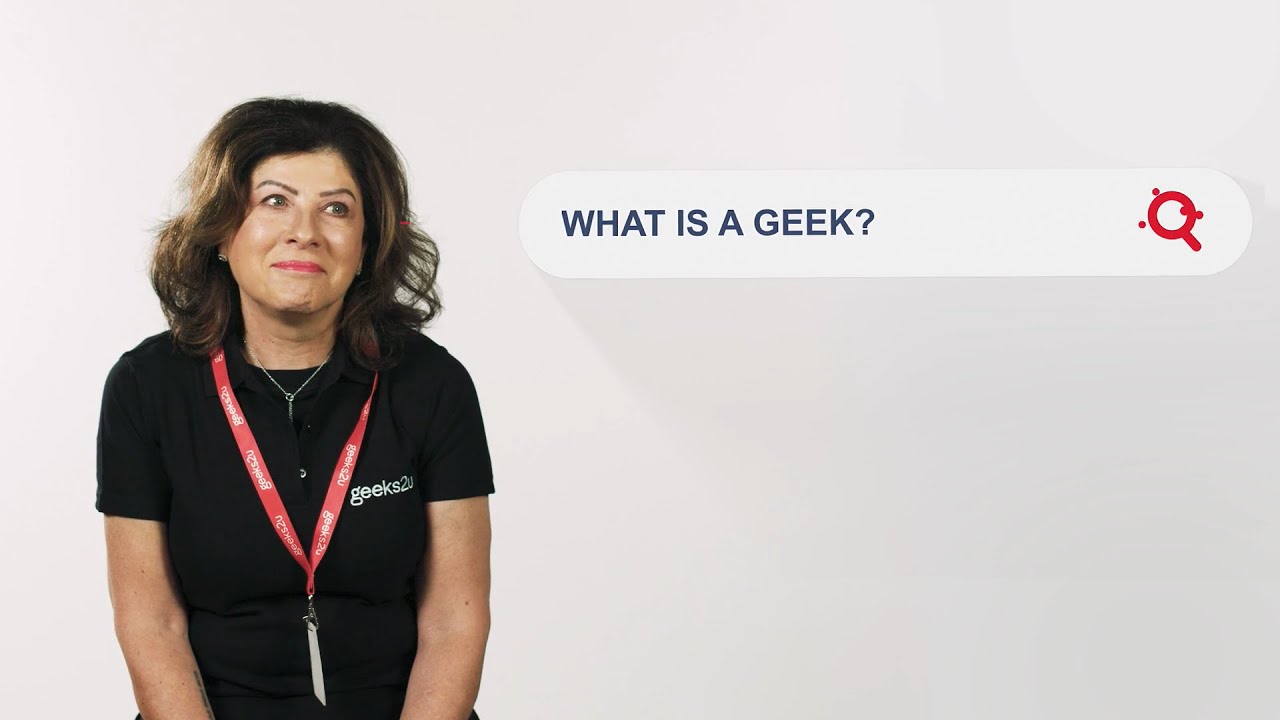 What is a Geek? With Geeks2U Technician, Eleanora - YouTube