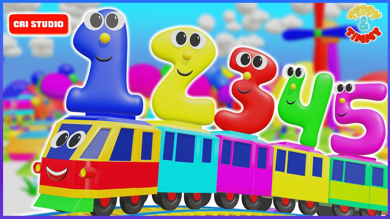 123 go | 1 to 10 | Numbers Name | 1234 | Counting | Kids Songs ...