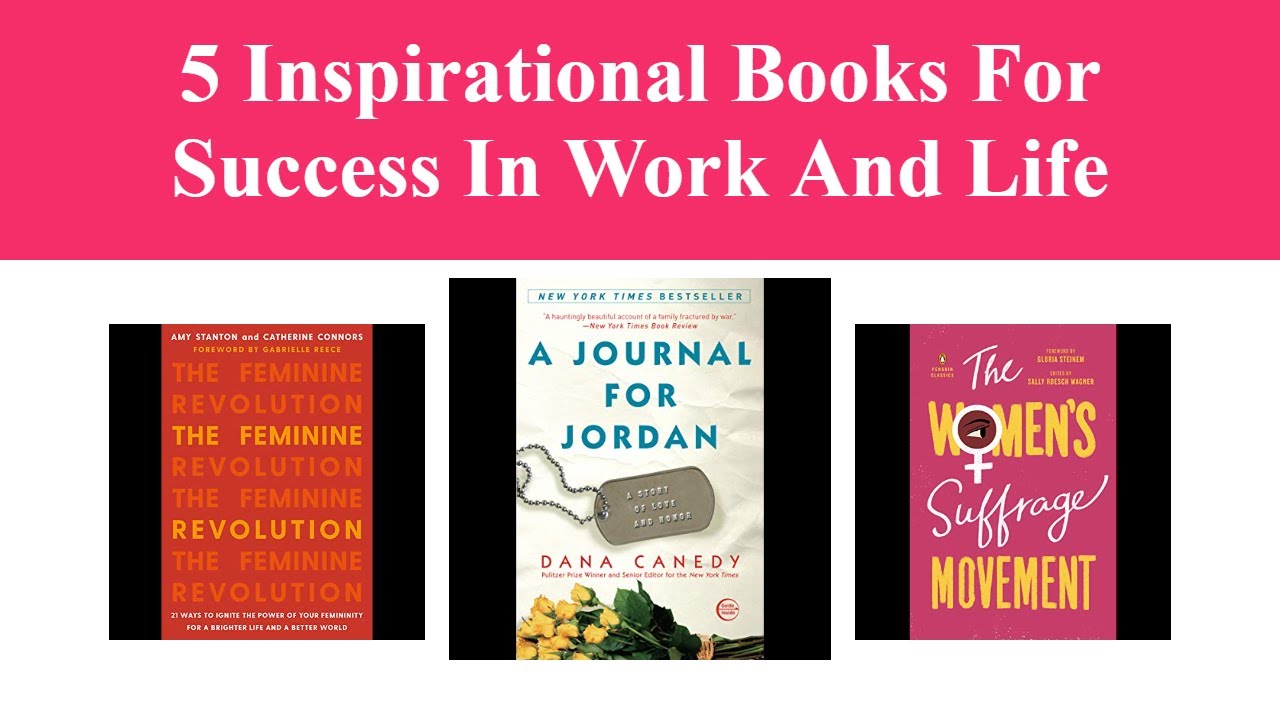 5 Inspirational Books For Success In Work And Life - YouTube