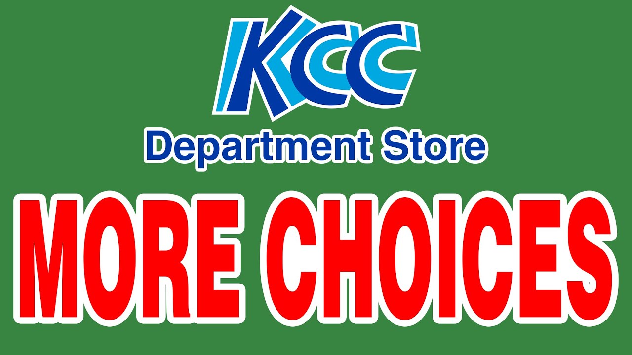 KCC Department Store, More Choices - YouTube