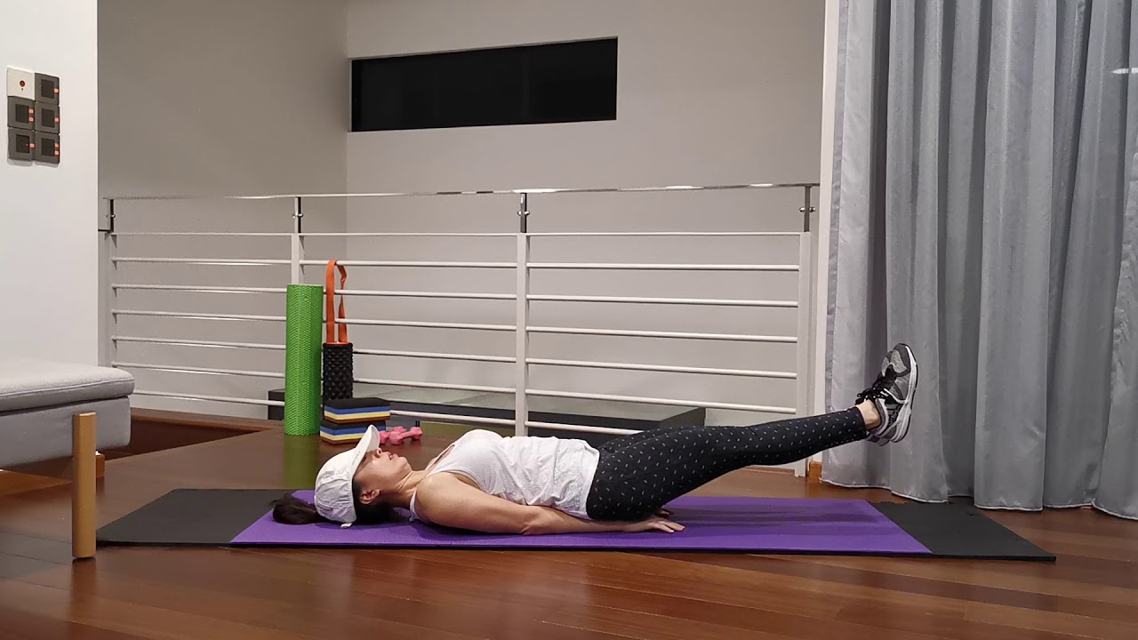 鲨鱼宝宝 腹肌操 '简易版' Baby Shark Abs challenge 'alternative' - YouTube